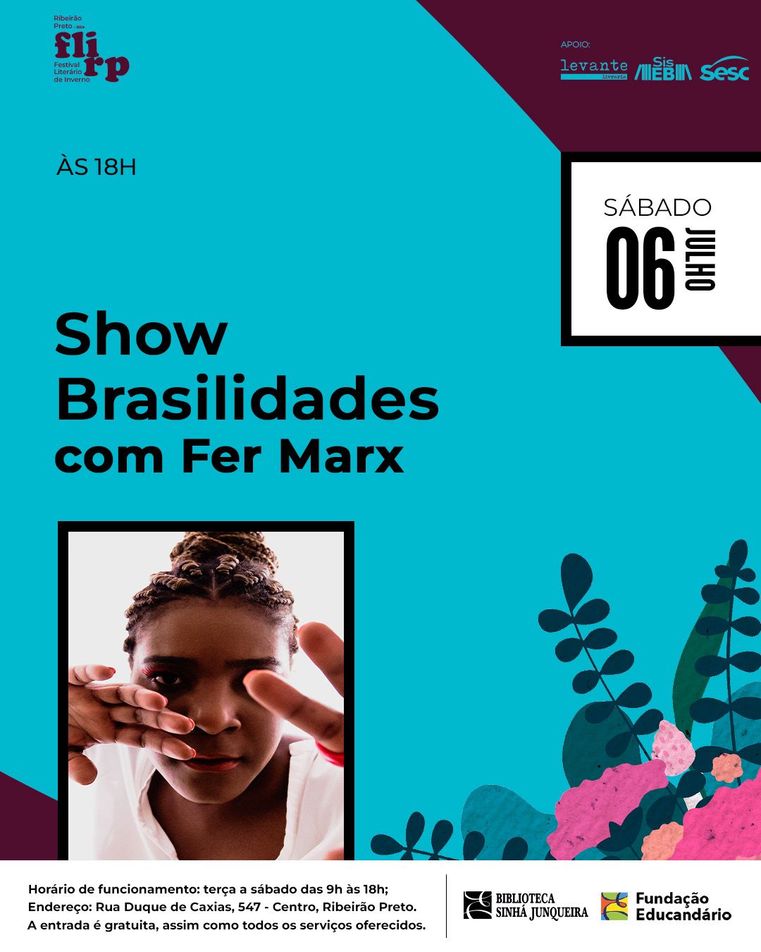 Agenda | Biblioteca Sinhá Junqueira